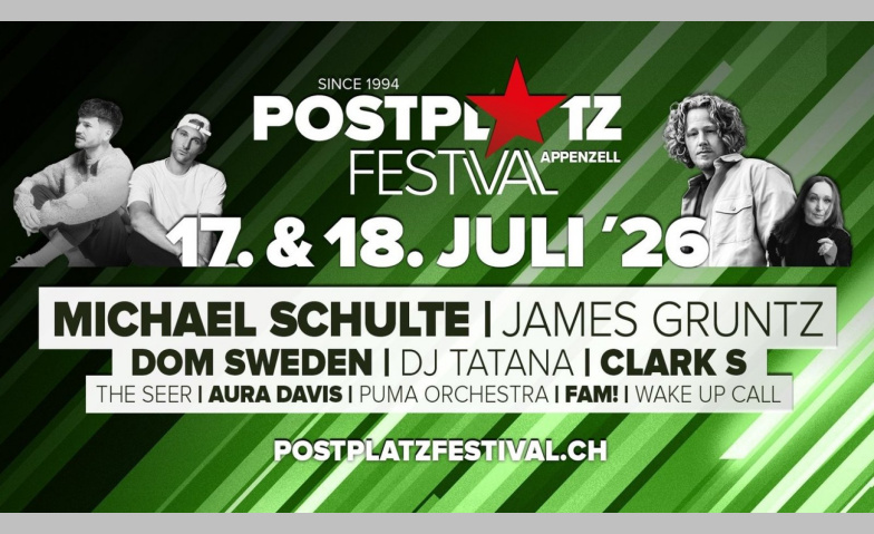 30. Postplatz Festival in Appenzell | Concert