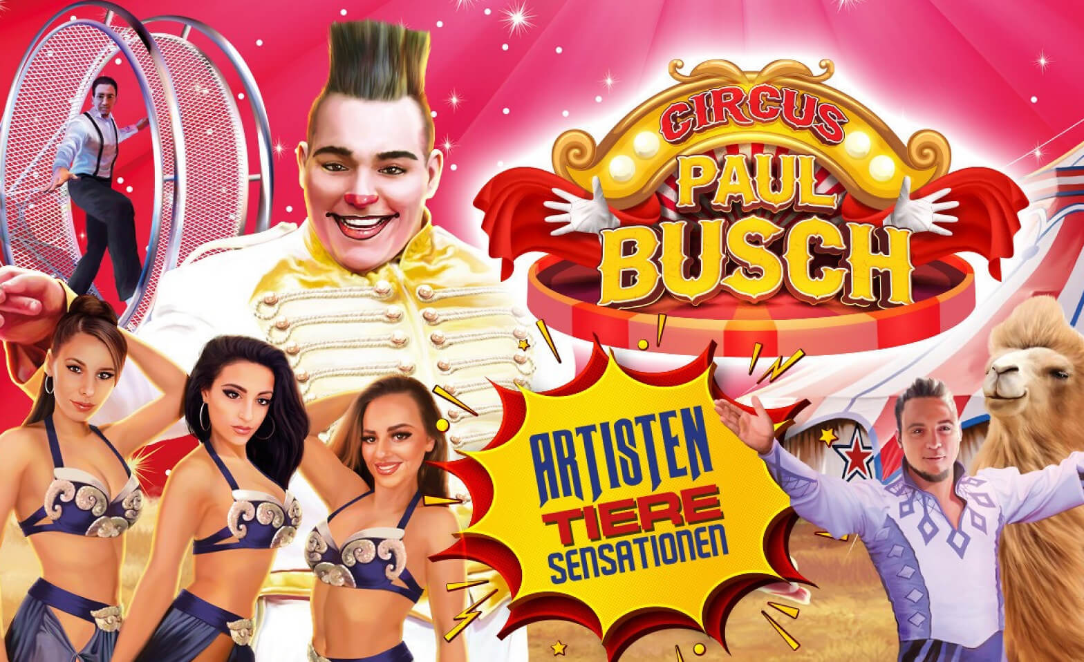Circus Paul Busch - Tournee 2023 - Lübeck | Musicals & Shows | Musicals & Shows / Zirkus | 15.04 ...