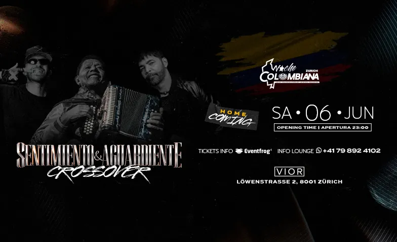 NOCHE COLOMBIANA ZURICH (Home Coming) in Zürich | Latin & Brasil Partys