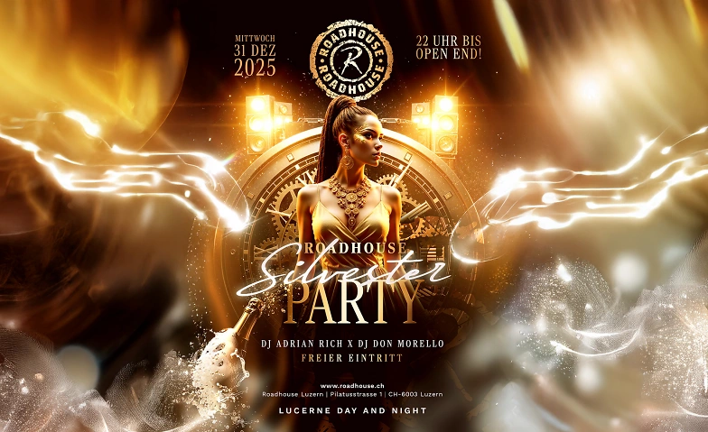 Roadhouse Silvester Party in Luzern | Charts & Open Format