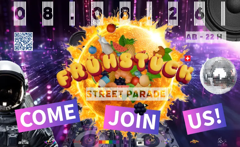 Frühstück Am Abend Street Parade Edition in Zürich | House & Techno Partys